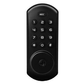 MEC Electronic 20 Code Smart Lock – Matte Black | GAF Control